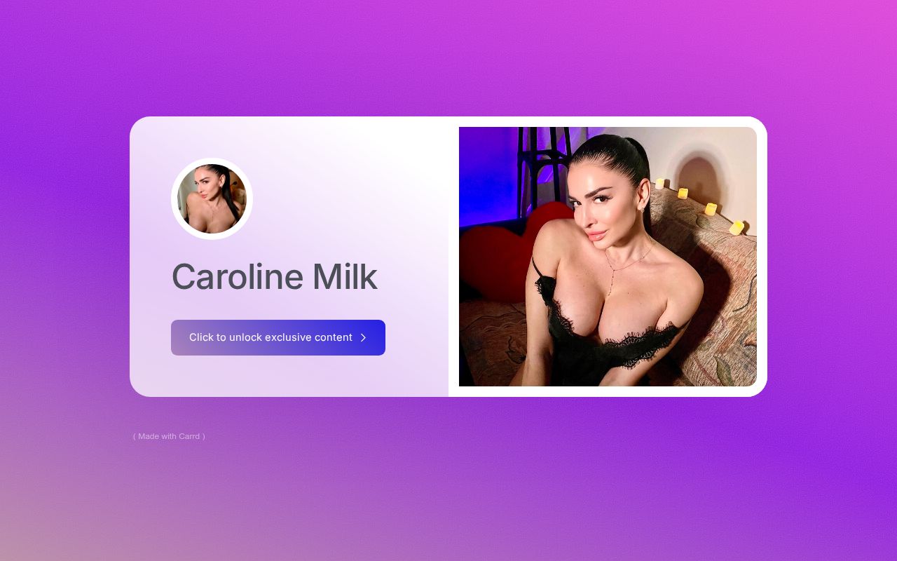 Caroline’s Secret World